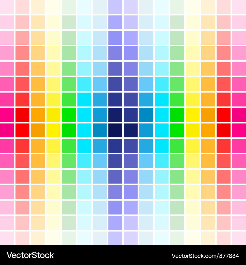 Palette rainbow colors Royalty Free Vector Image