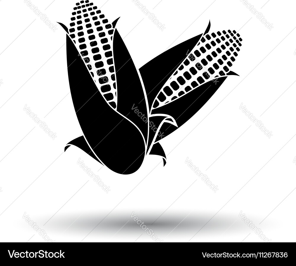 Corn icon Royalty Free Vector Image - VectorStock