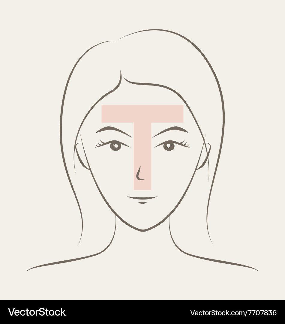T zone Royalty Free Vector Image - VectorStock