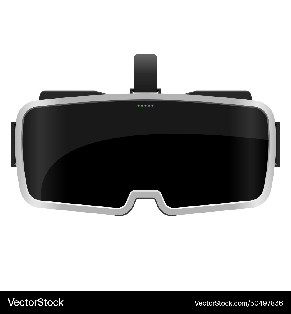 Virtual glasses Royalty Free Vector Image - VectorStock