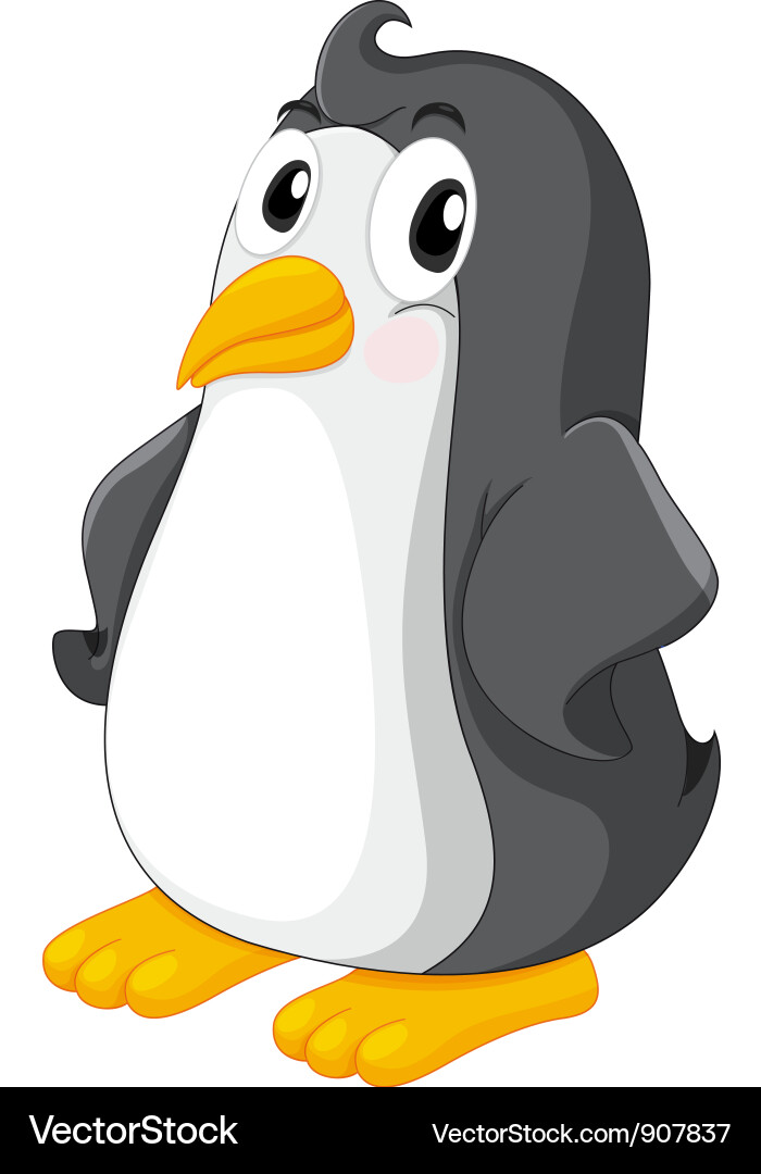 Penguin Royalty Free Vector Image - VectorStock
