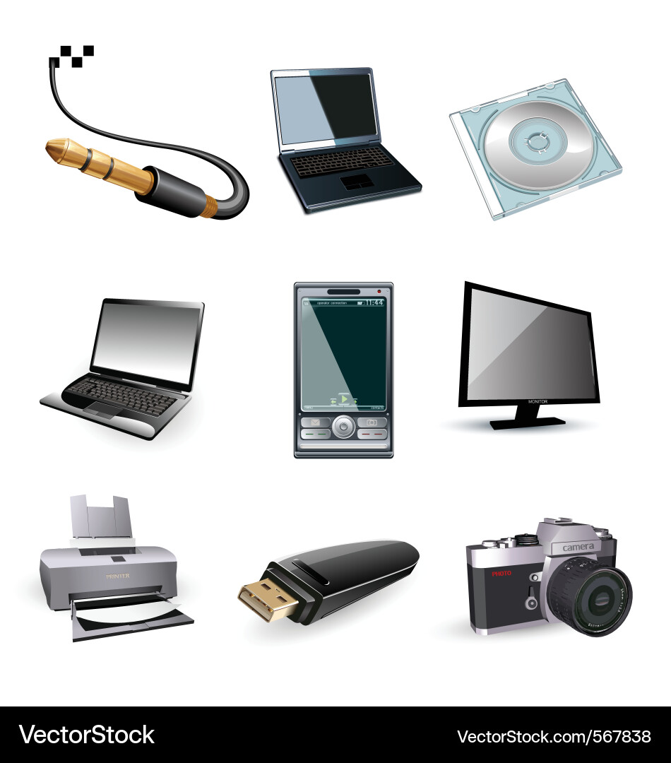 Computer icons Royalty Free Vector Image - VectorStock