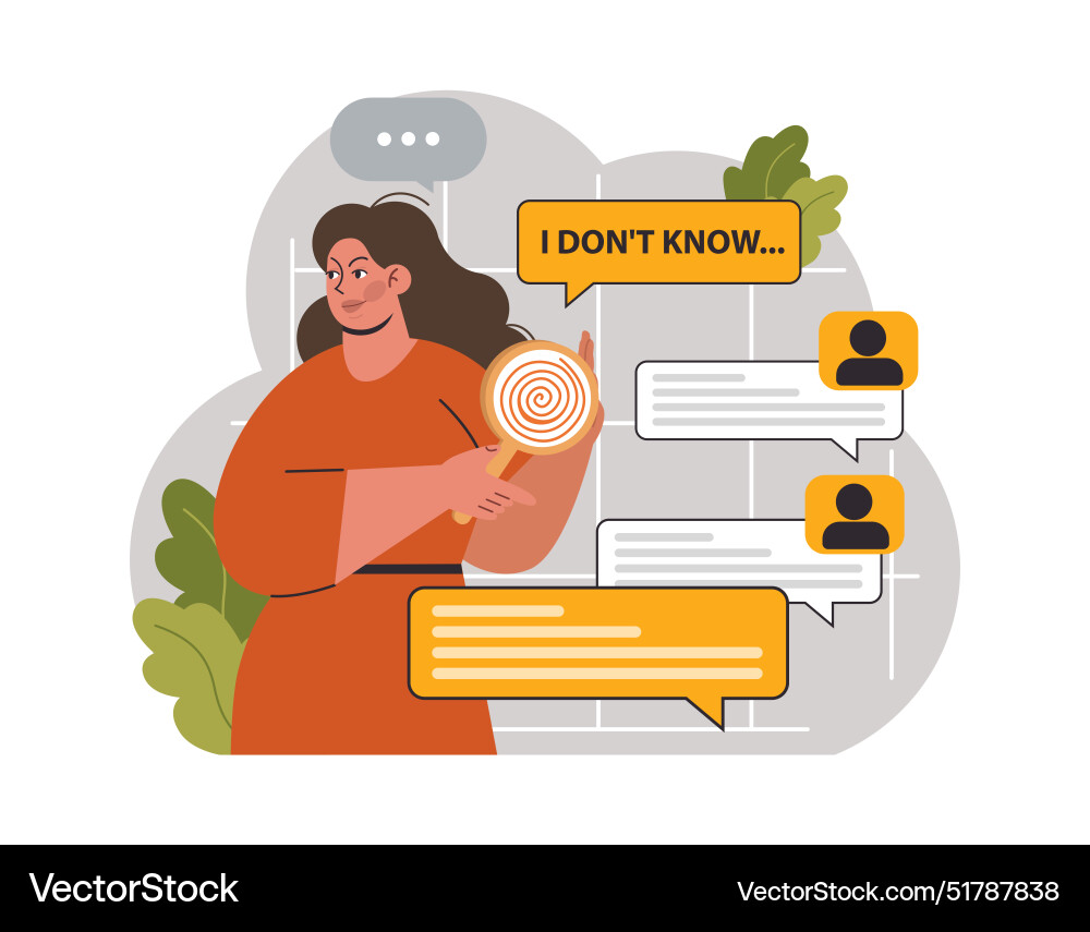 Manipulation psychological control method Vector Image