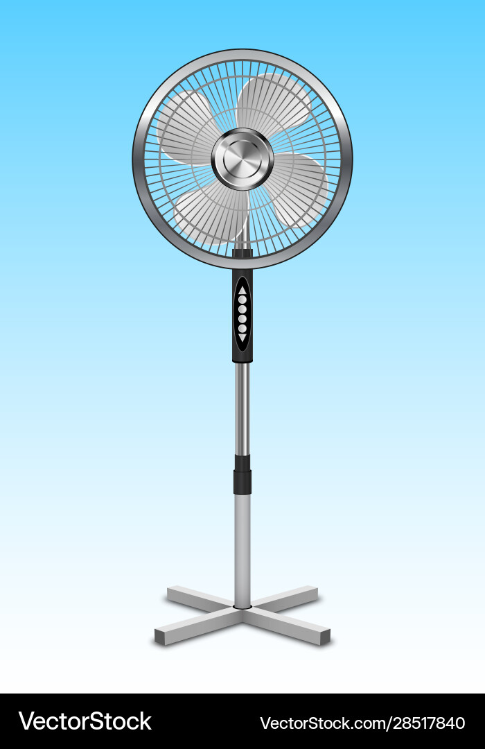 Electric fan Royalty Free Vector Image - VectorStock
