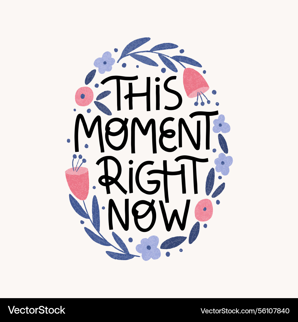 Motivational hand drawn phrase quote Royalty Free Vector