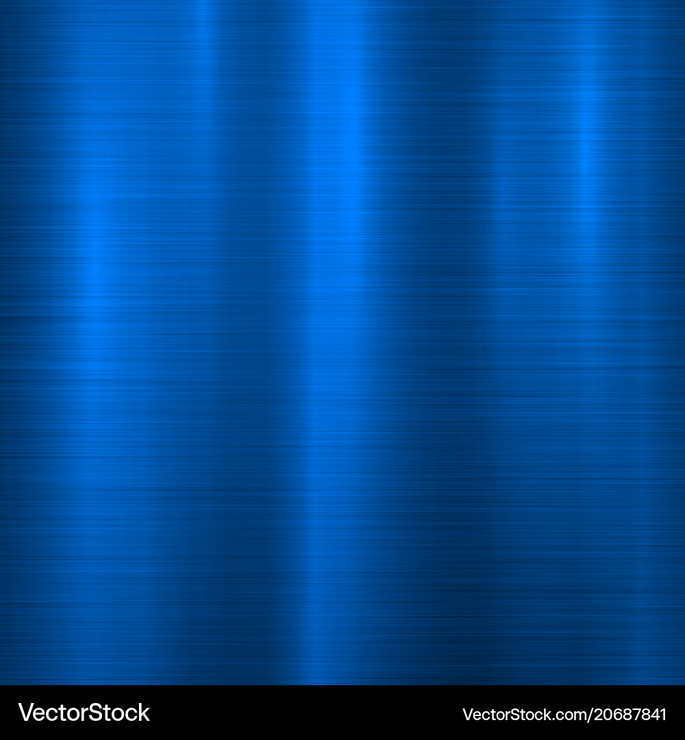 Blue Metal Texture Background Royalty Free Vector Image