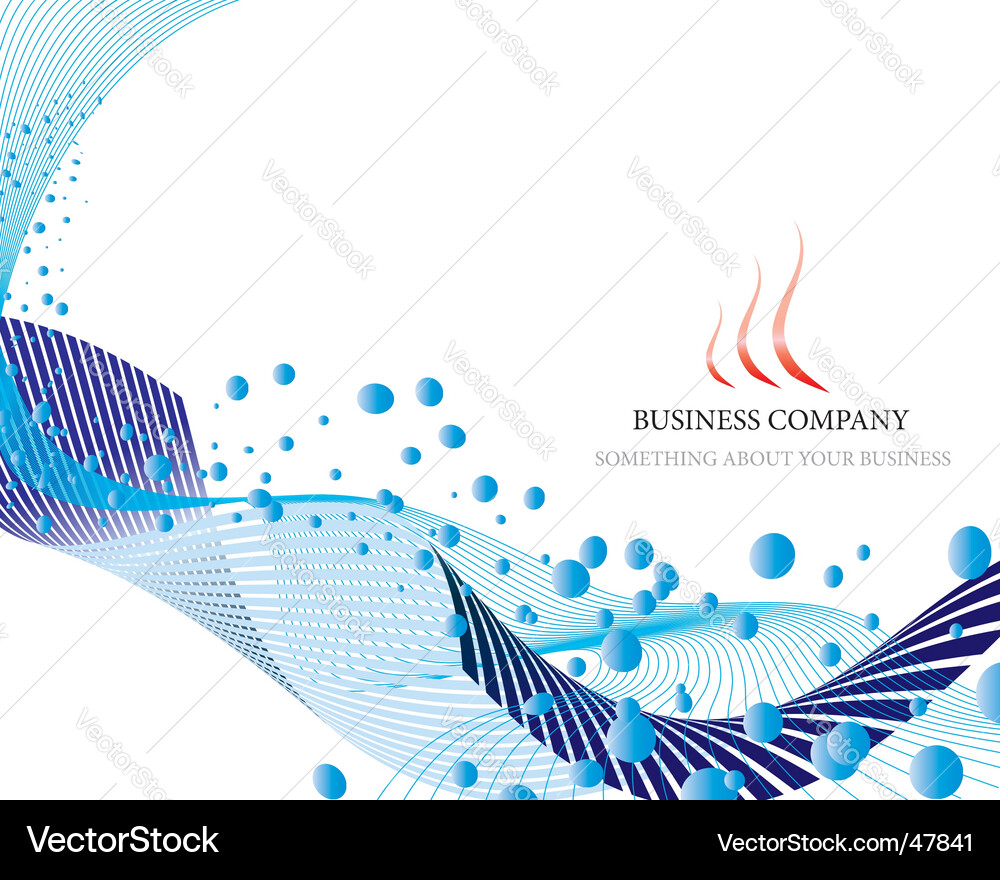 Business background Royalty Free Vector Image - VectorStock