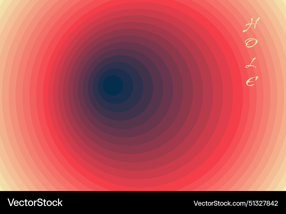 Abstract hole background Royalty Free Vector Image