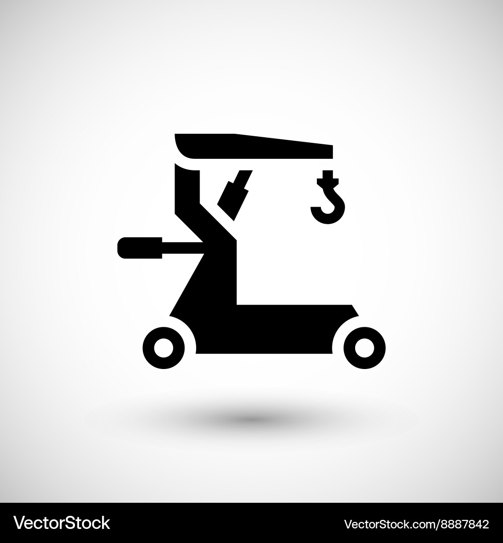 Mobile hoist icon Royalty Free Vector Image - VectorStock