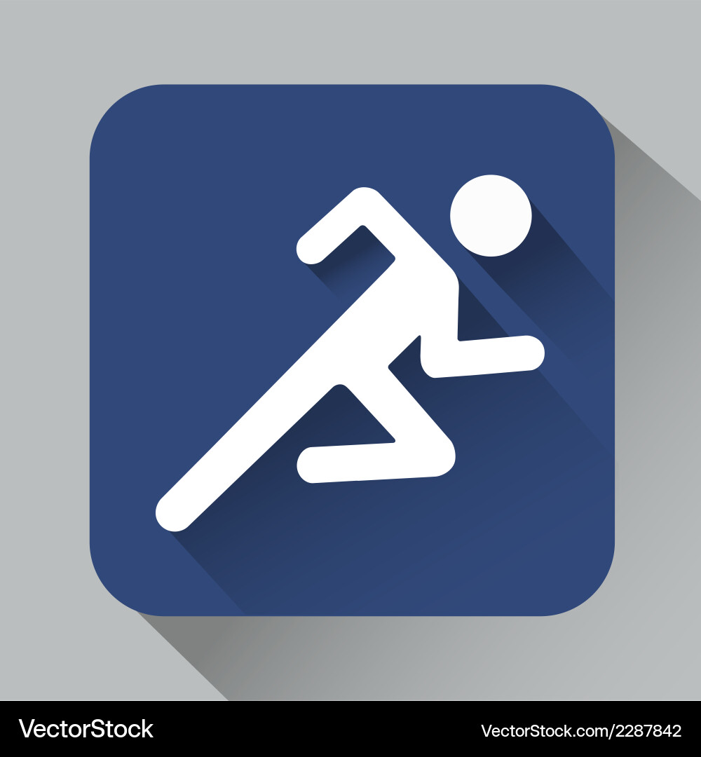 Running Royalty Free Vector Image - VectorStock