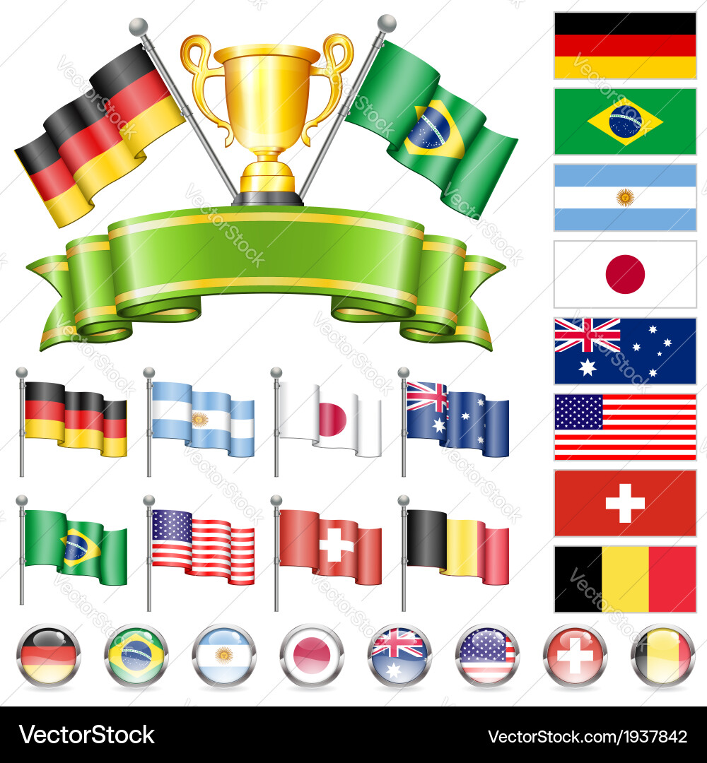 Soccer championship Royalty Free Vector Image - VectorStock