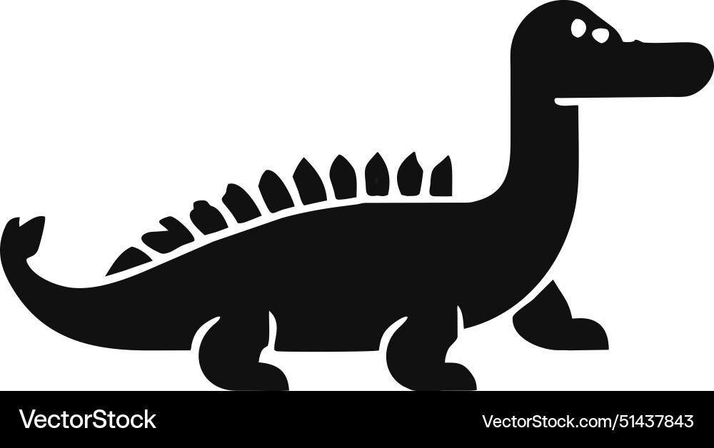 Alligator grey icon Royalty Free Vector Image - VectorStock