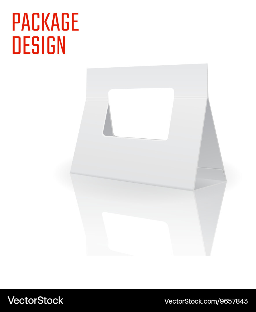 Folding pac 30 Royalty Free Vector Image - VectorStock