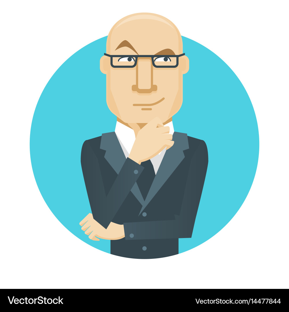 Thinker Royalty Free Vector Image - VectorStock