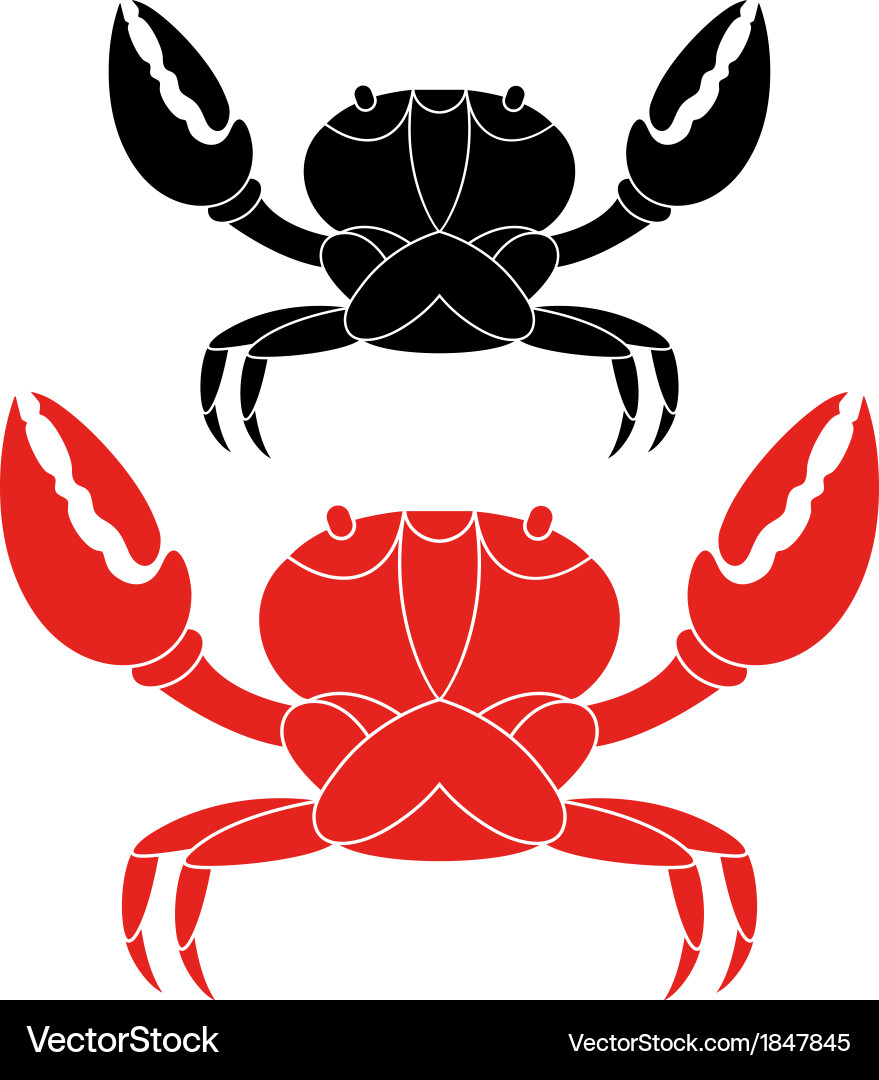 Crab Royalty Free Vector Image - VectorStock