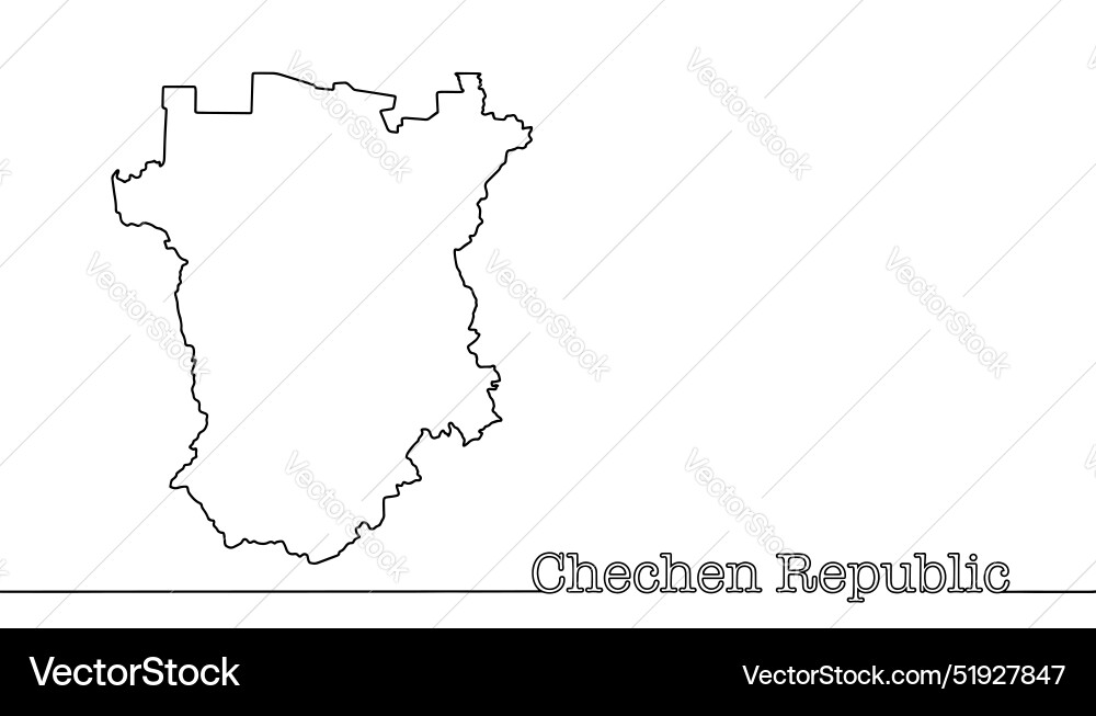 Chechnya Chechen Map Vector Images (over 110)