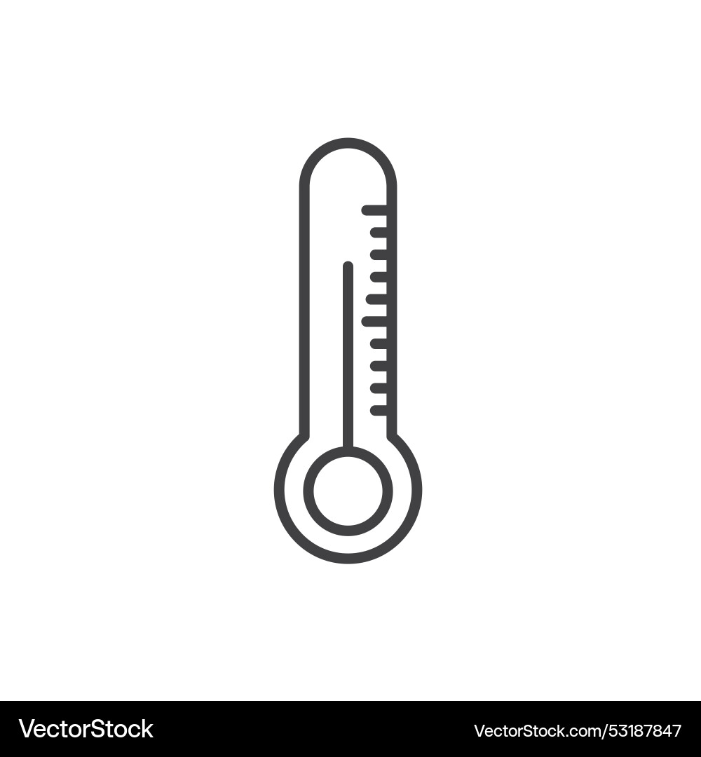 Over heat protection icon concept design template Vector Image