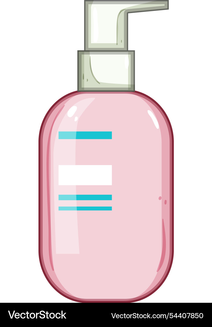 Calming shampoo baby cartoon Royalty Free Vector Image