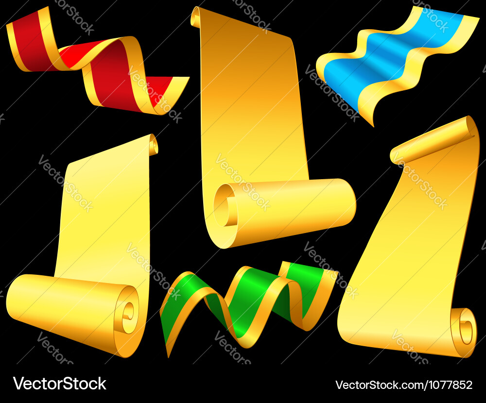 Scroll Royalty Free Vector Image - VectorStock