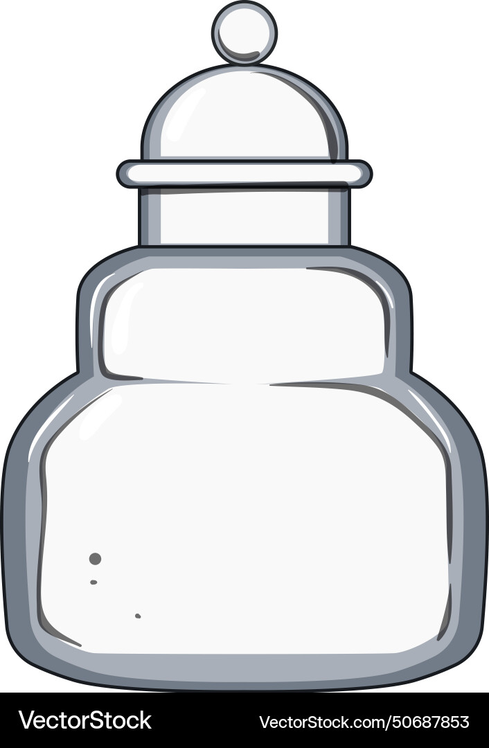 View honey jar cartoon Royalty Free Vector Image