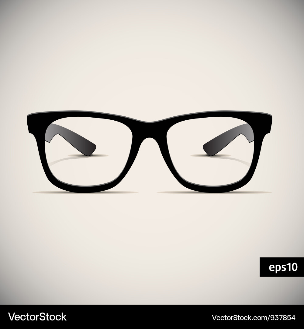 Glasses Royalty Free Vector Image - VectorStock