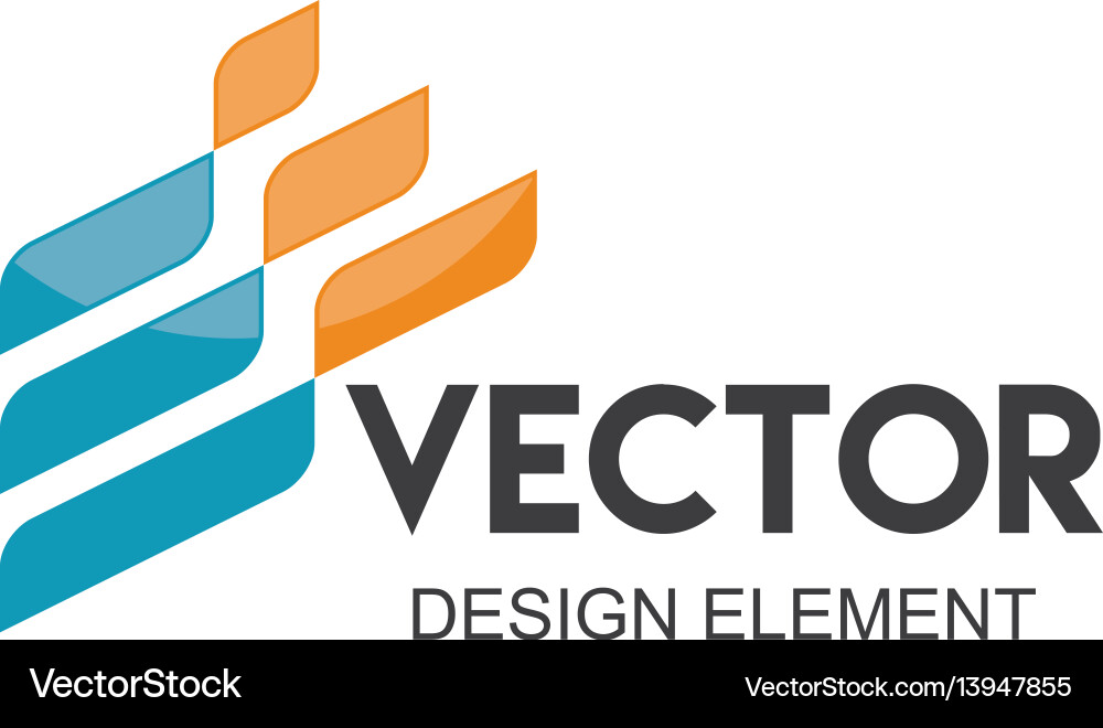 Abstract company logo Royalty Free Vector Image