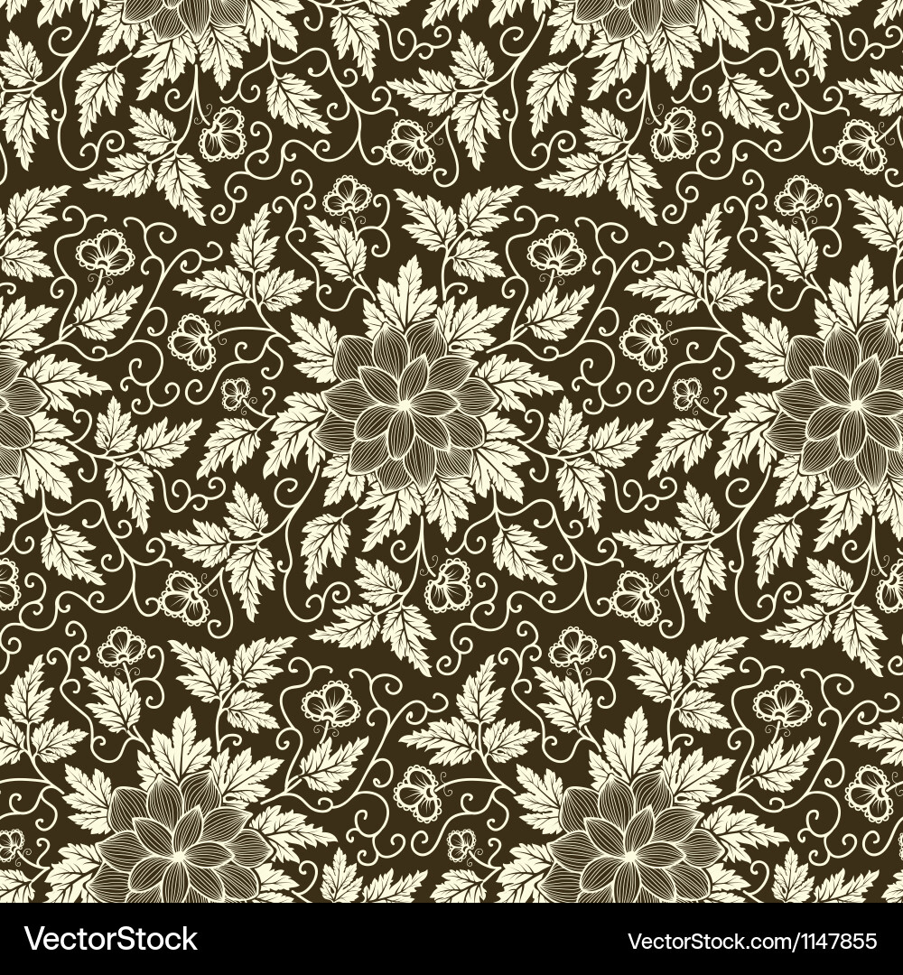Cultural floral patterns Royalty Free Vector Image