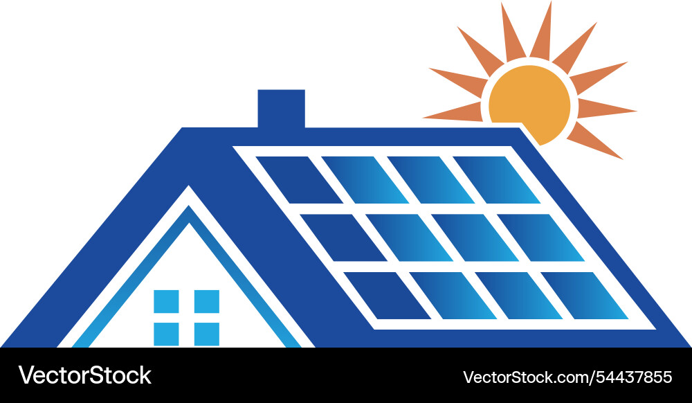 Solar energy icon design Royalty Free Vector Image