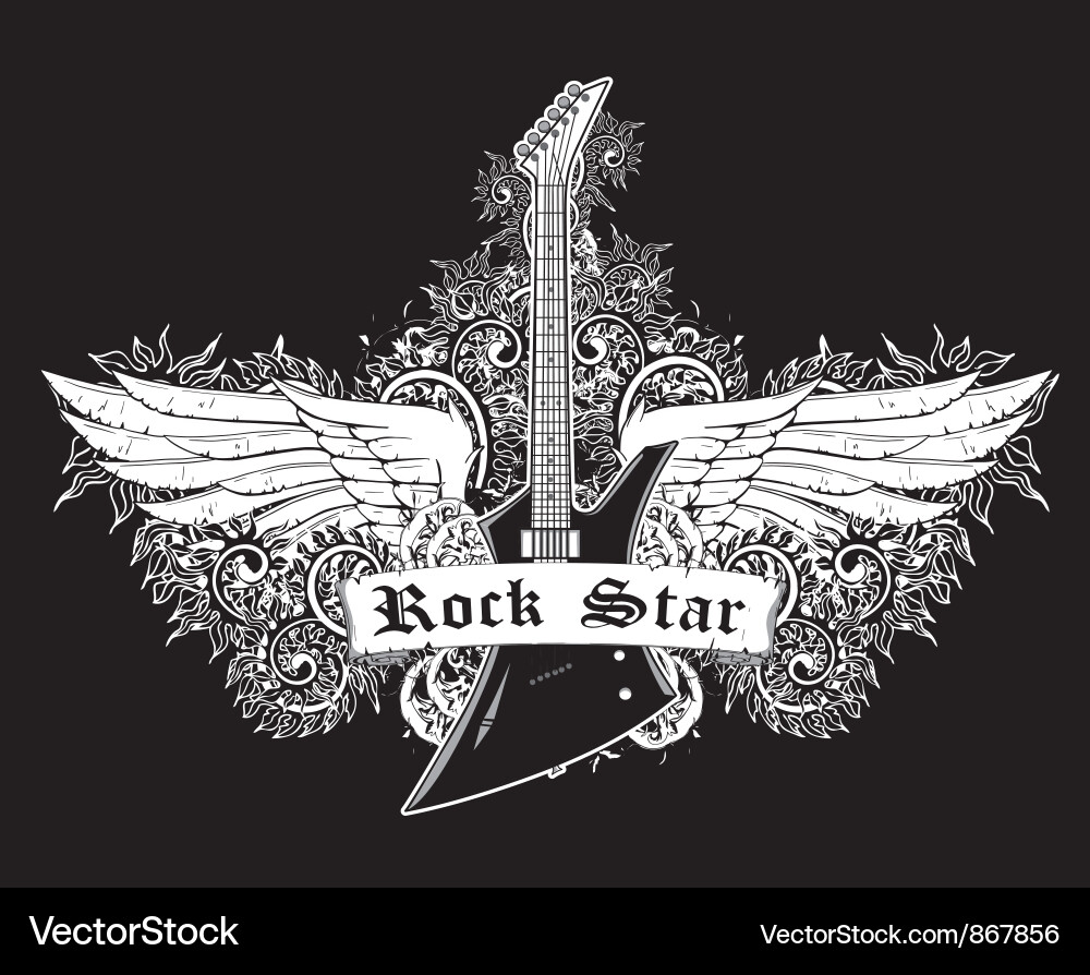 Music emblem Royalty Free Vector Image - VectorStock