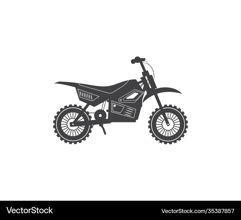 Dirt bike Royalty Free Vector Image - VectorStock