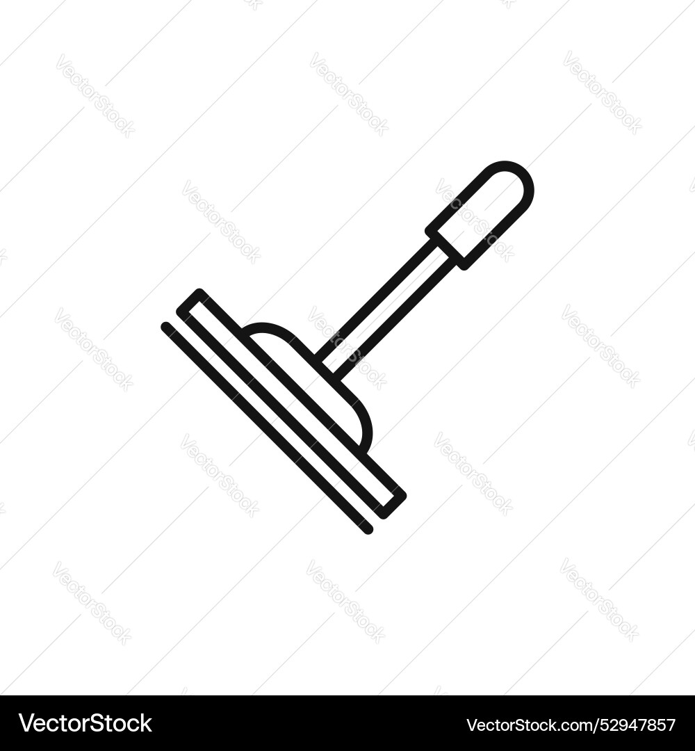 Window squeegee icon symbol on white background Vector Image