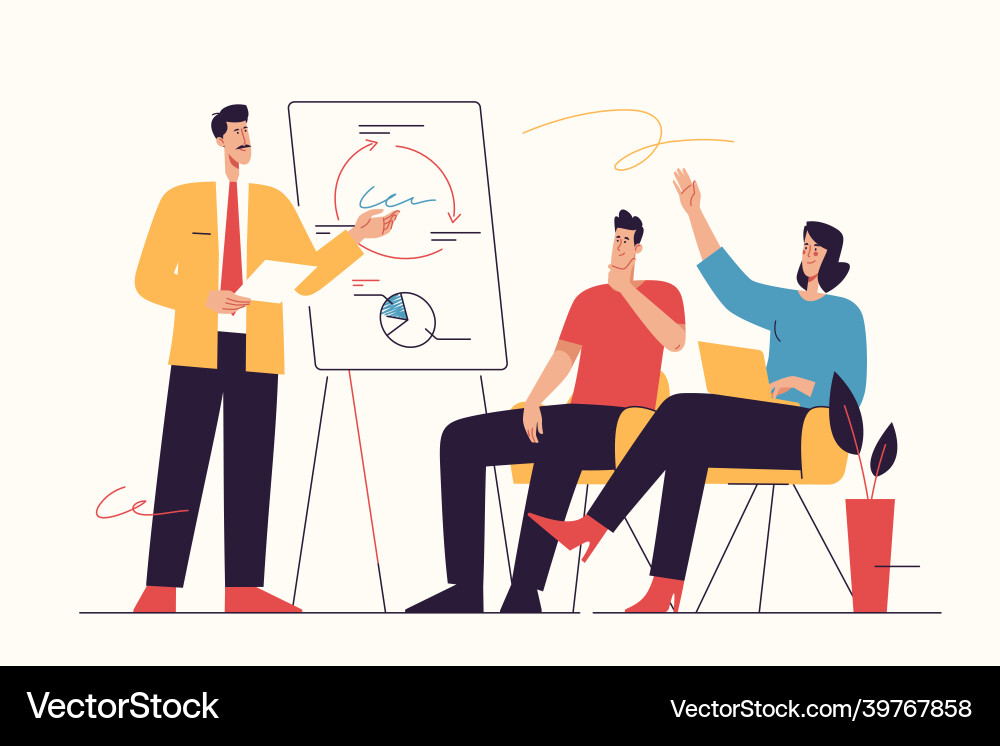 Depicting a group Royalty Free Vector Image - VectorStock