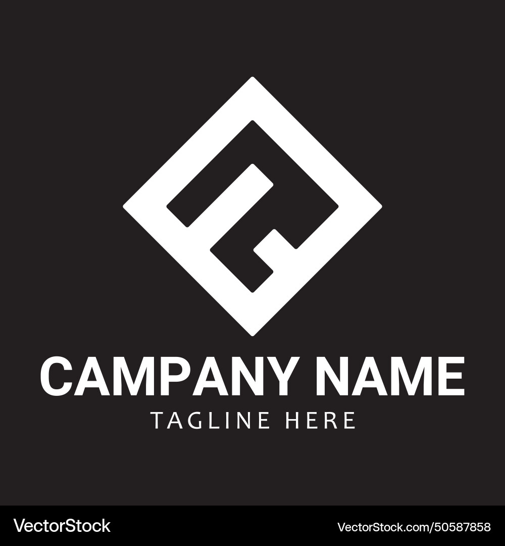 Logo for company Royalty Free Vector Image - VectorStock