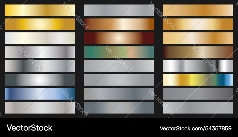 Trend color palette guide template fit Royalty Free Vector