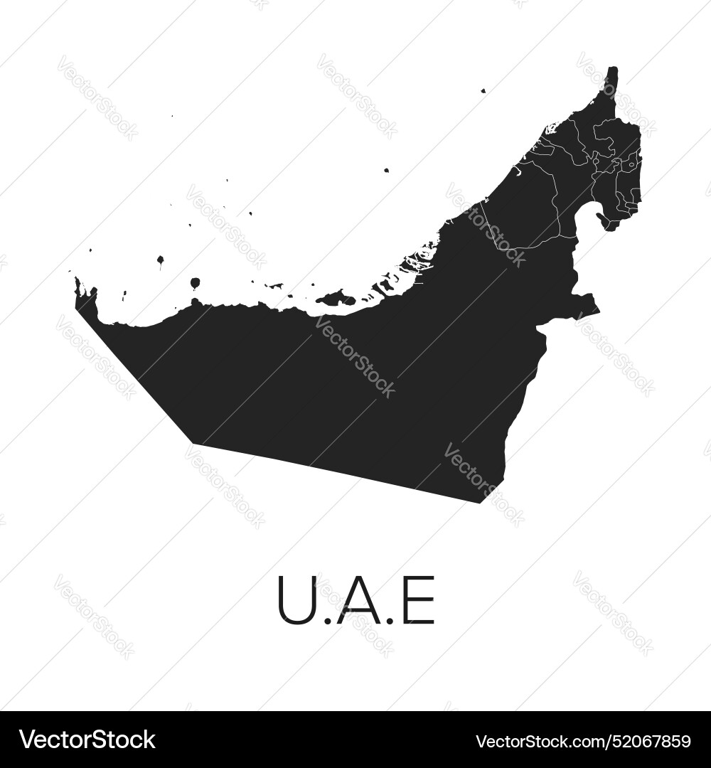 Uae Map Outline Vector Images (over 500)