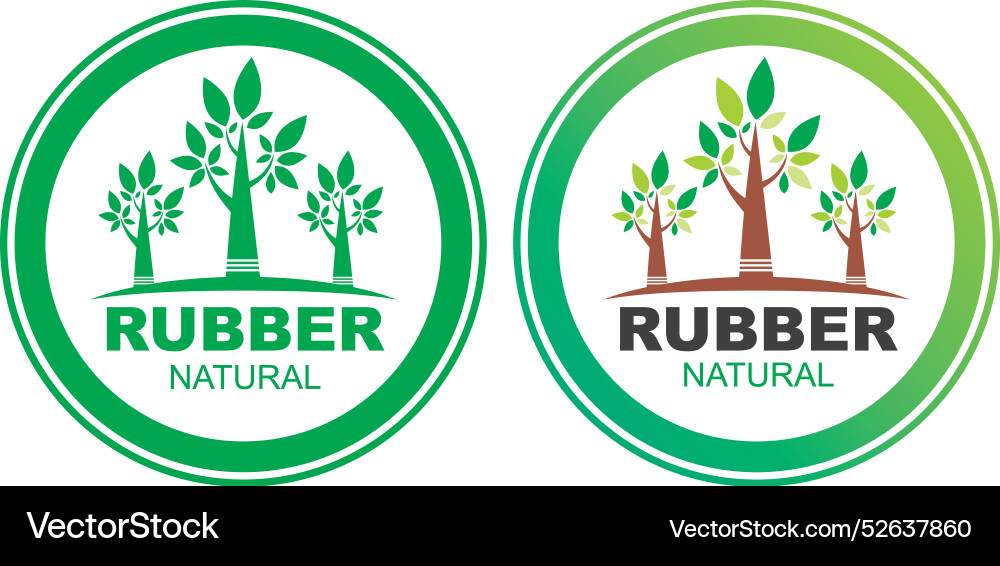Natural rubber icon Royalty Free Vector Image - VectorStock