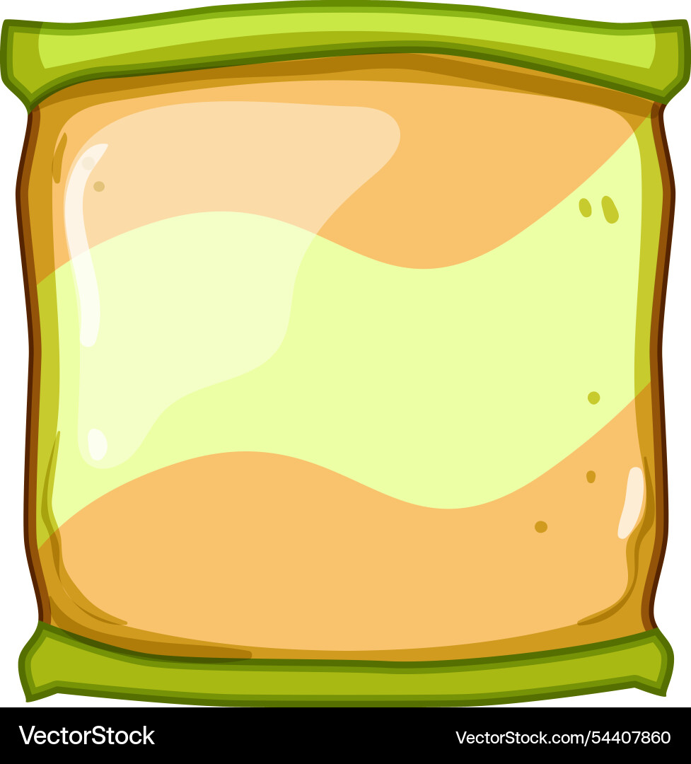 Vielseitiger Snack-Pack Cartoon Lizenzfreies Vektorbild