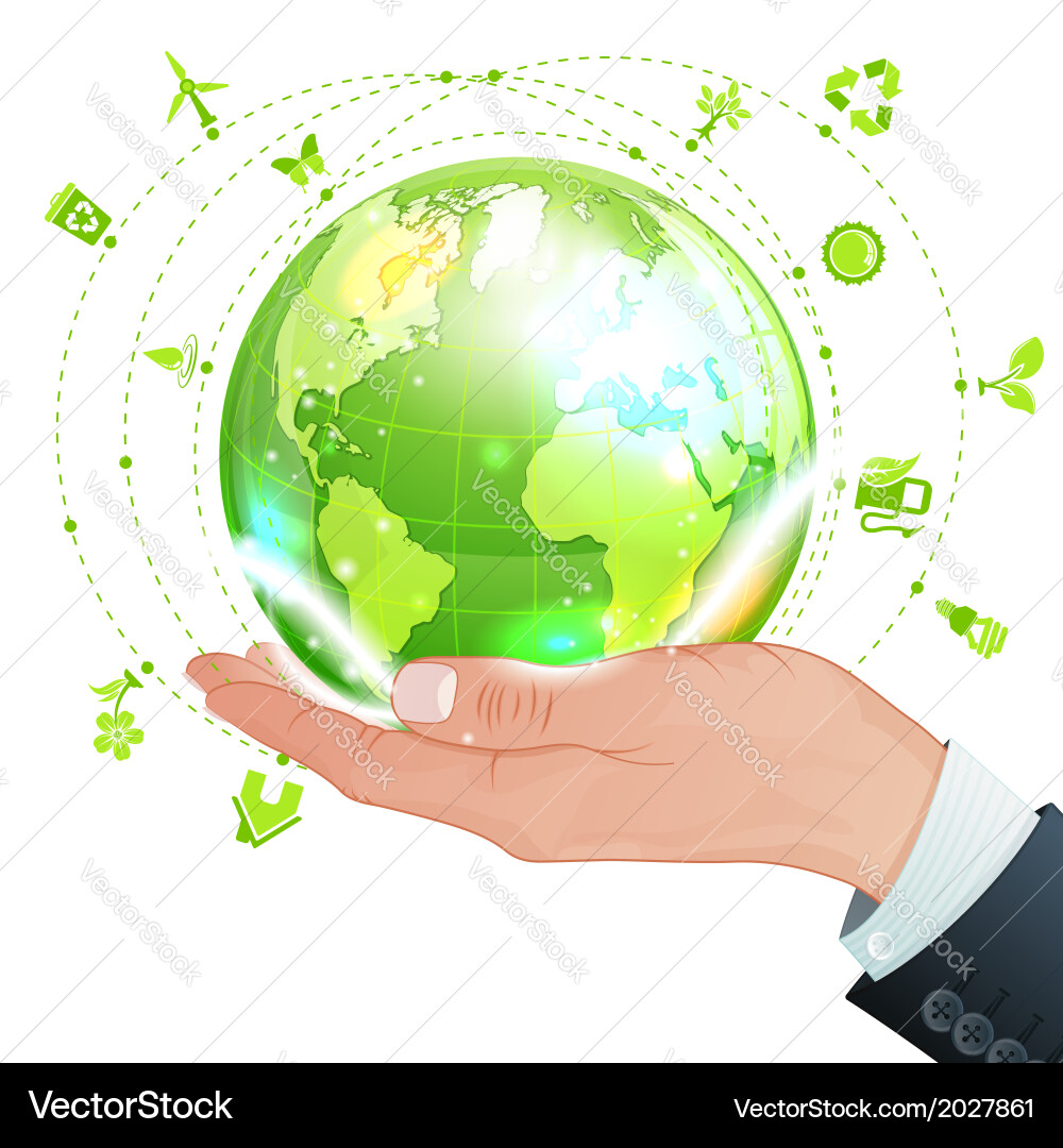 Environment concept Royalty Free Vector Image - VectorStock