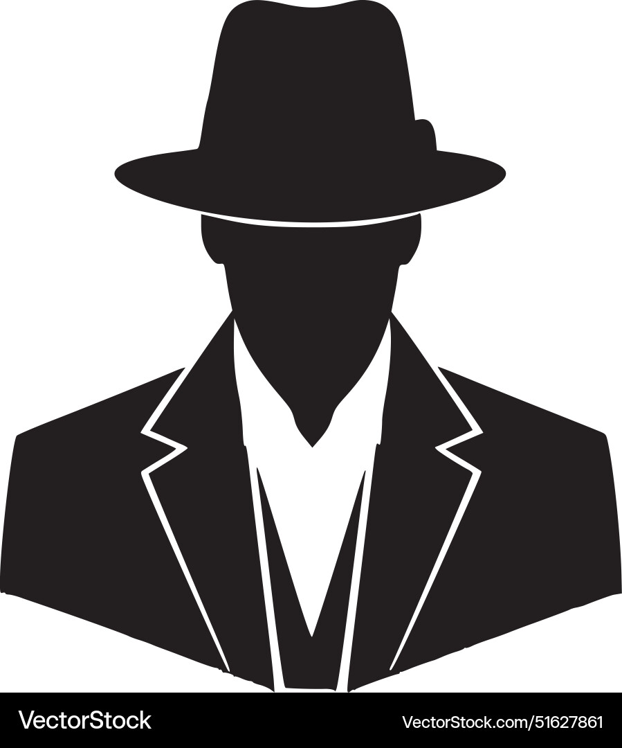 Suit - minimalist and simple silhouette Royalty Free Vector