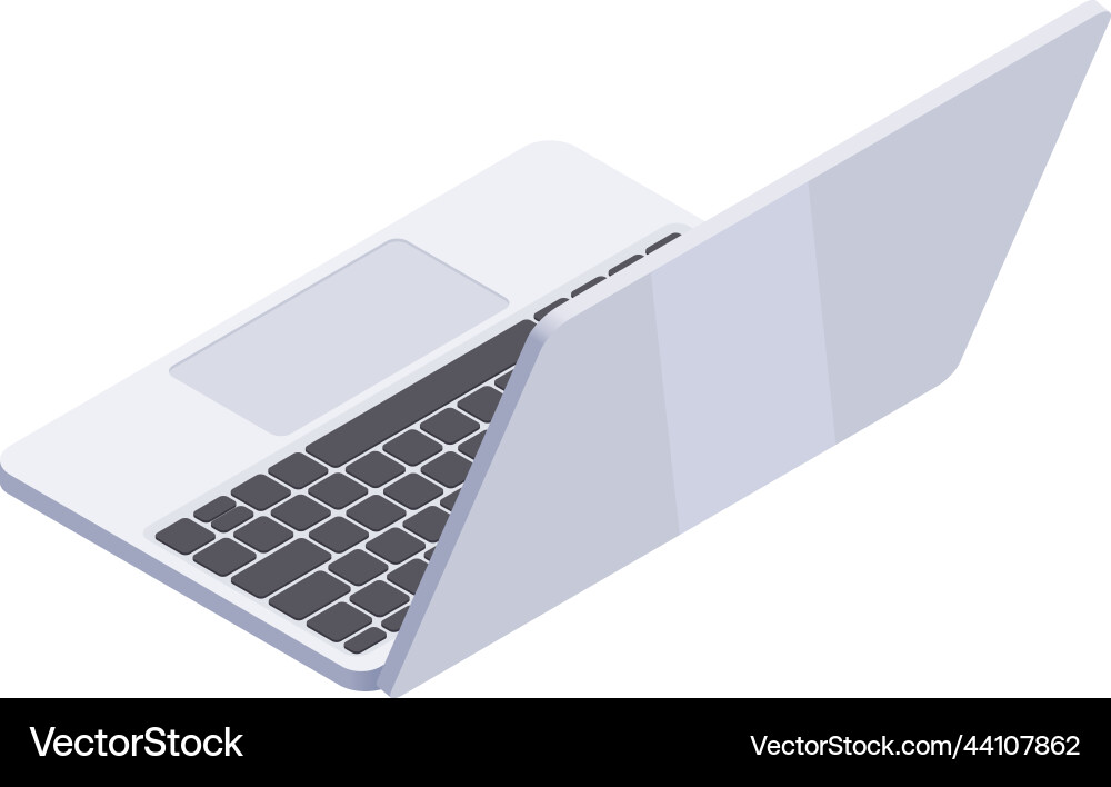 Isometric laptop Royalty Free Vector Image - VectorStock