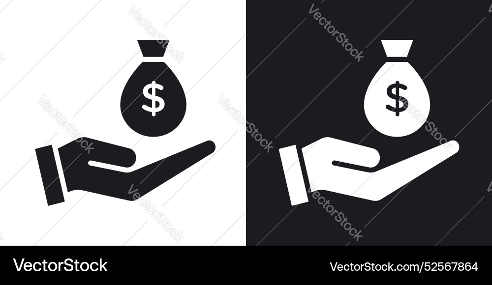 Inheritance law icon set on white background Vector Image