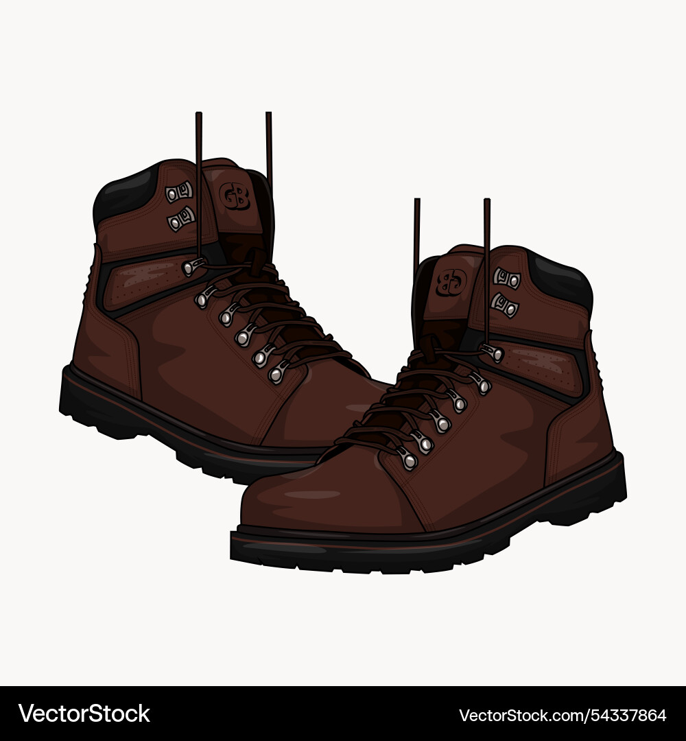 Safety shoes Royalty Free Vector Image - VectorStock