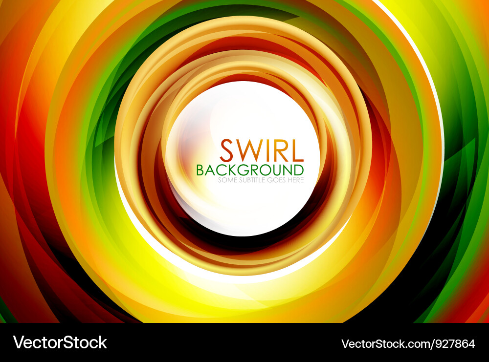 Swirl abstract background Royalty Free Vector Image