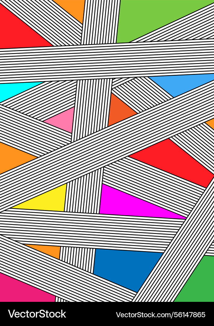 Abstract modern art design background Royalty Free Vector