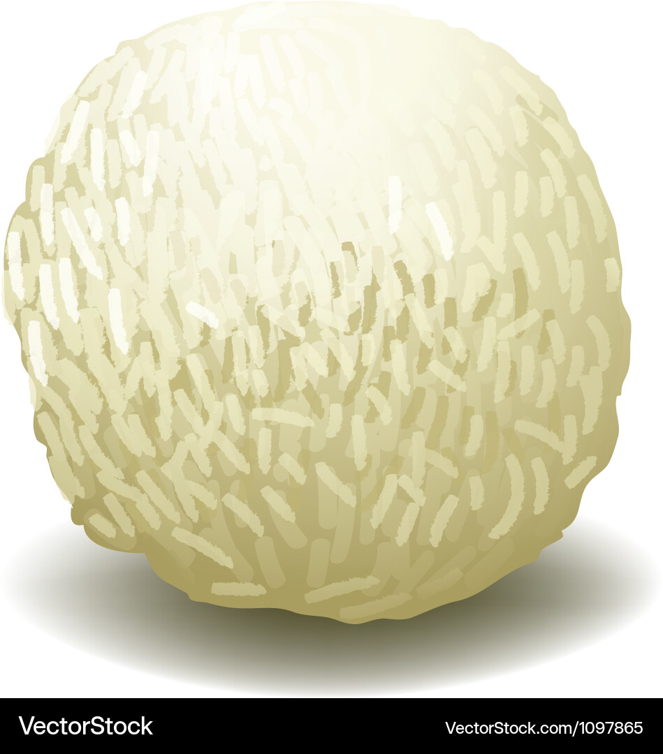 White chocolate Royalty Free Vector Image - VectorStock