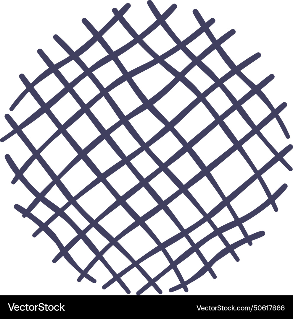 Abstract checkered circle Royalty Free Vector Image