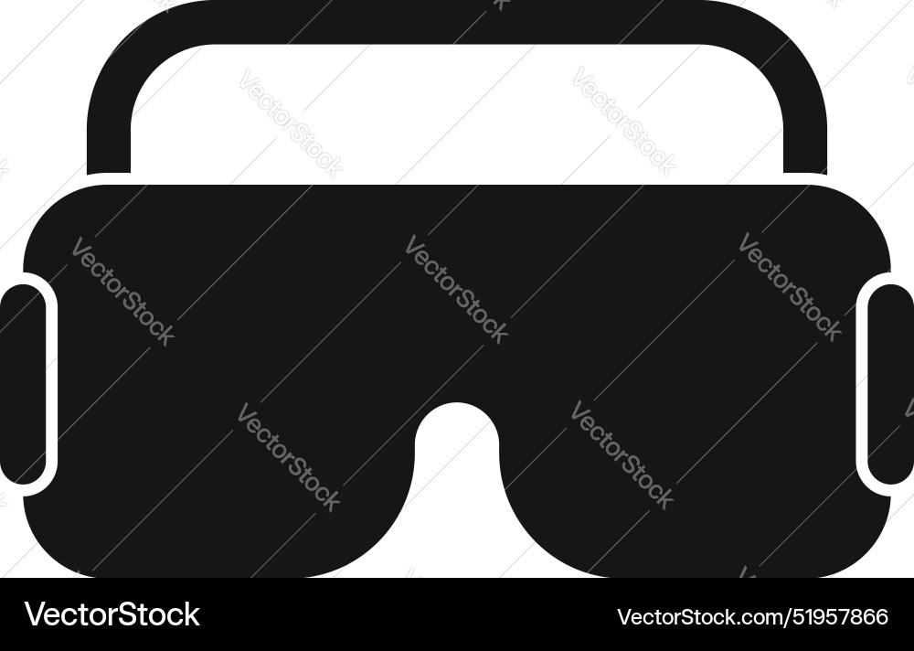 Virtual reality glasses providing immersive Vector Image