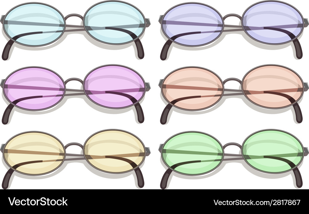 Eyeglasses Royalty Free Vector Image - VectorStock