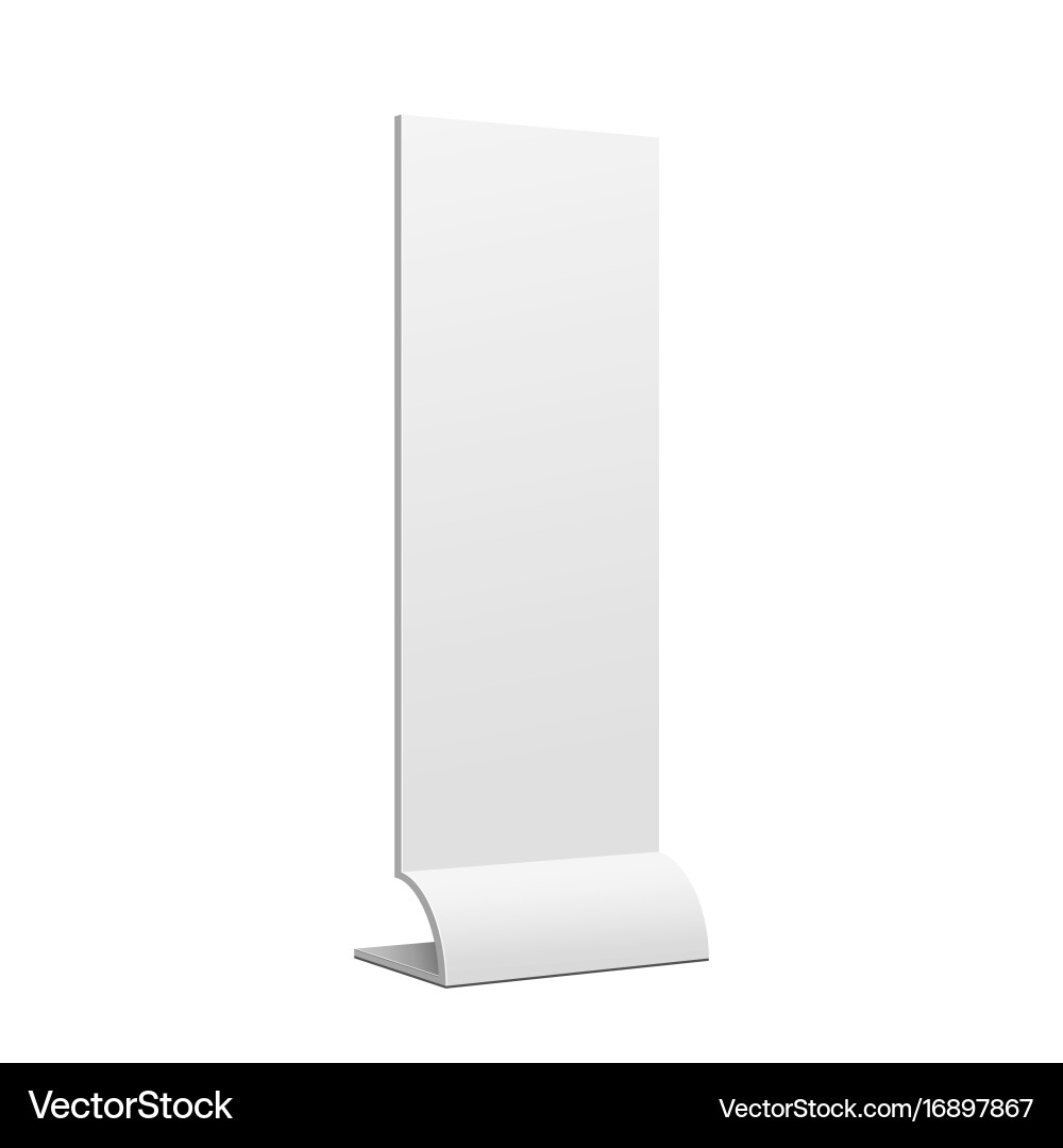 Retail trade stand banner Royalty Free Vector Image