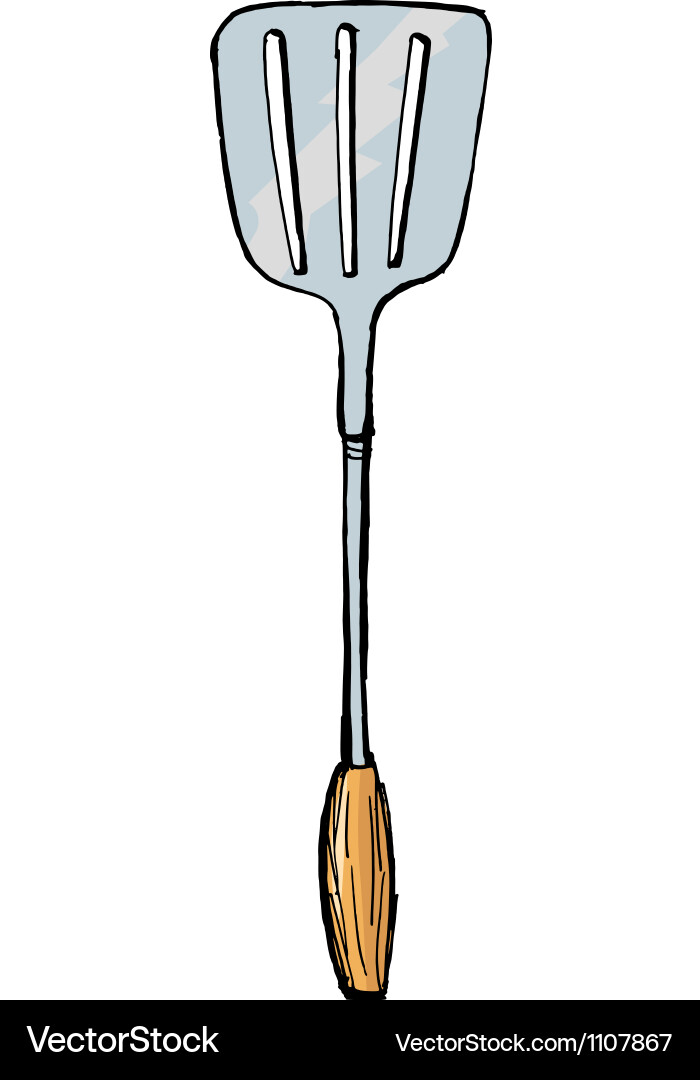 Spatula Royalty Free Vector Image - VectorStock